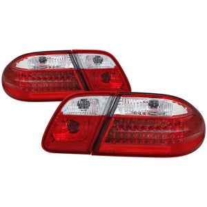 Xtune LED Tail Lights Mercedes E-Class W210 (1996-2002) Red Clear or R