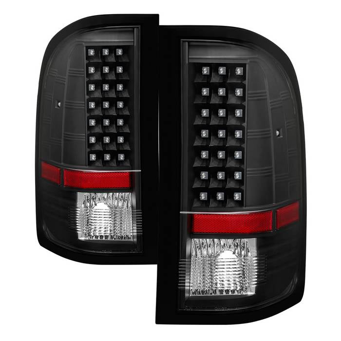 Xtune LED Tail Lights GMC Sierra 3500HD Dually Models (07-14) Black or