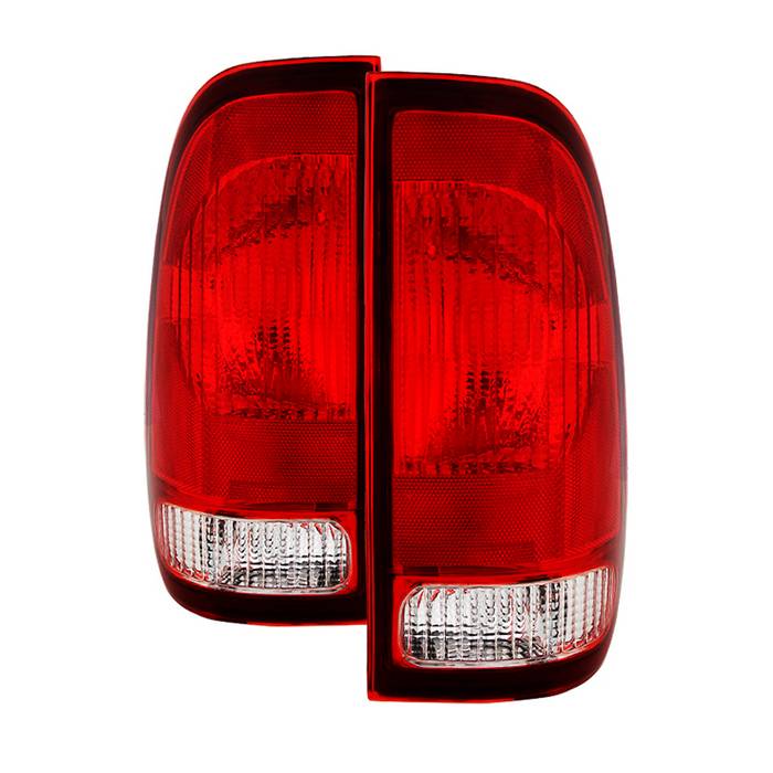 Xtune Tail Lights Ford F150 Styleside (97-04) [OEM Style] Red or Red S