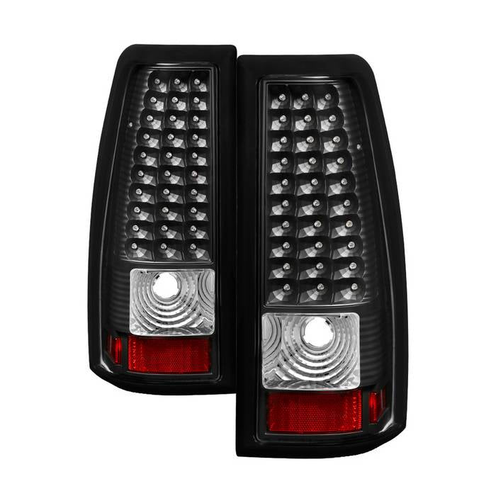 Xtune LED Tail Lights Chevy Silverado 1500/2500/3500 (99-02) Black or