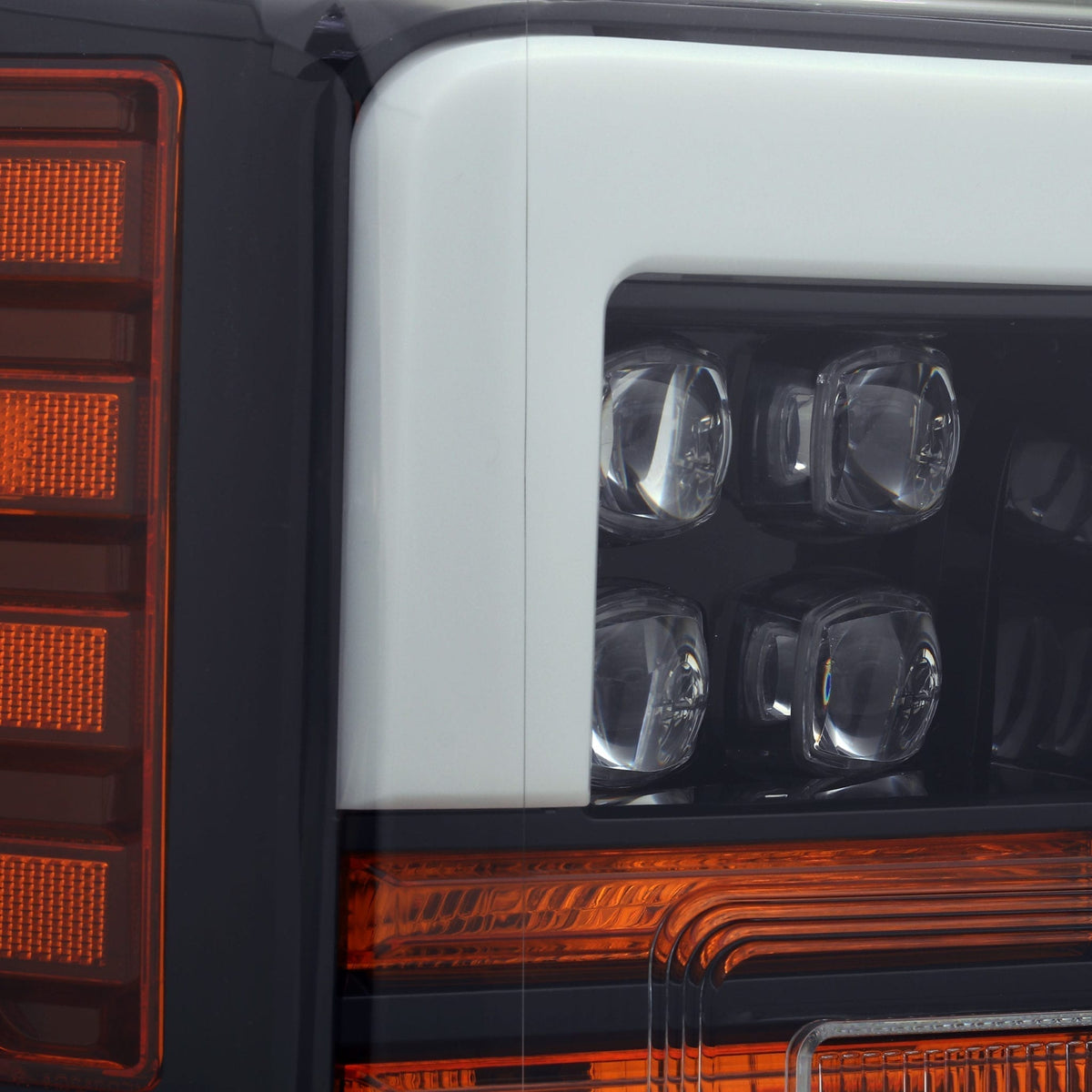 AlphaRex Quad 3D LED Projector Headlights Ford Super Duty [Nova Series