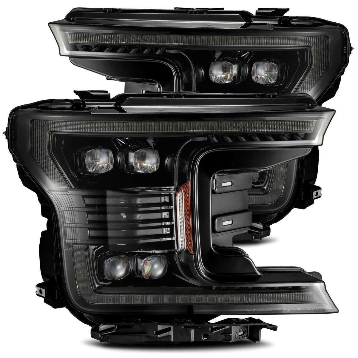 AlphaRex Quad 3D LED Projector Headlights Ford F150 [Nova Series - Swi