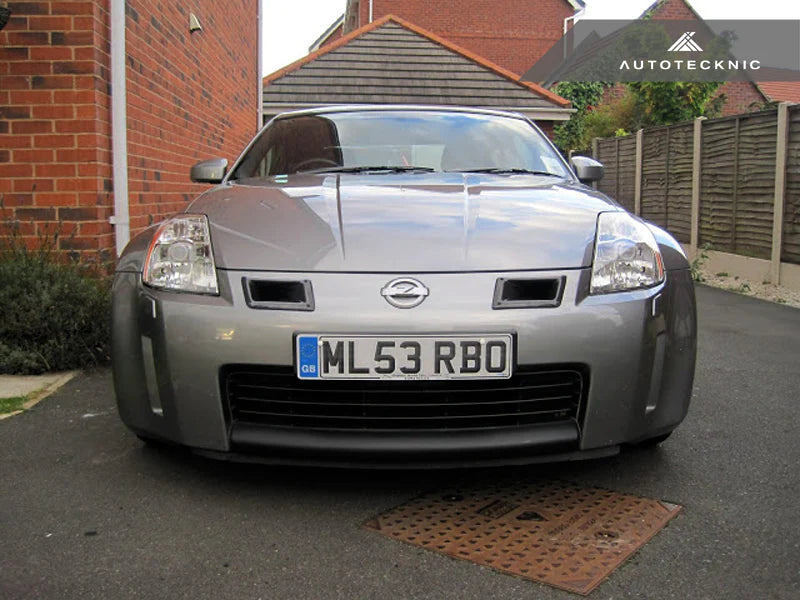 Autotecknic Dual Air Ducts Nissan 350Z VQ35HR (2007-2009) Carbon Fiber