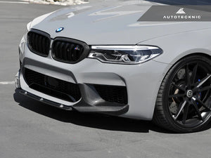 Autotecknic Center Front Lip BMW M5 F90 Pre-LCI (18-20) Dry Carbon Com