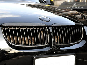 Autotecknic Grill BMW 3 Series E90 Sedan (2006-2008) Carbon Fiber