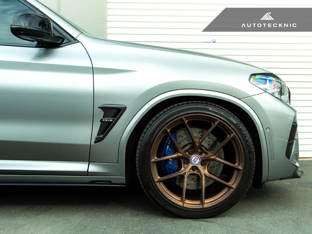 Autotecknic Fender Trims Set BMW X4 G02 / X4M F98 (21-22) Glazing Blac