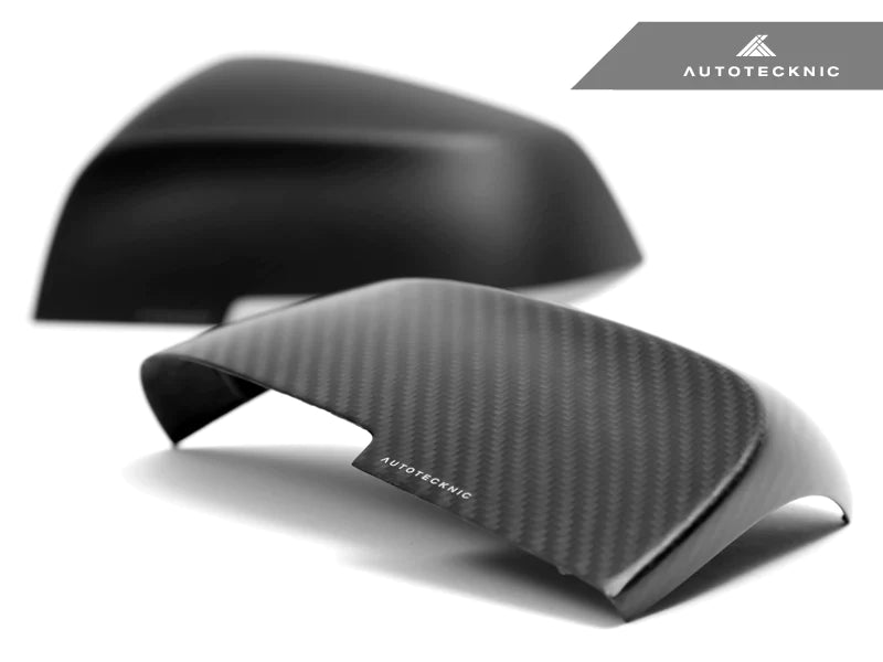 Autotecknic Replacement Mirror Covers BMW X1 E84 (12-15) Dry Carbon