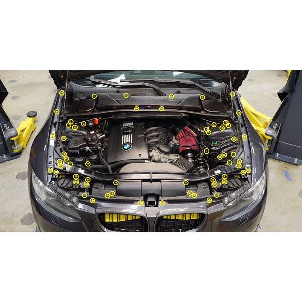 Dress Up Bolts BMW E90/E92/E93 335i (07-13) [Titanium Hardware Engine