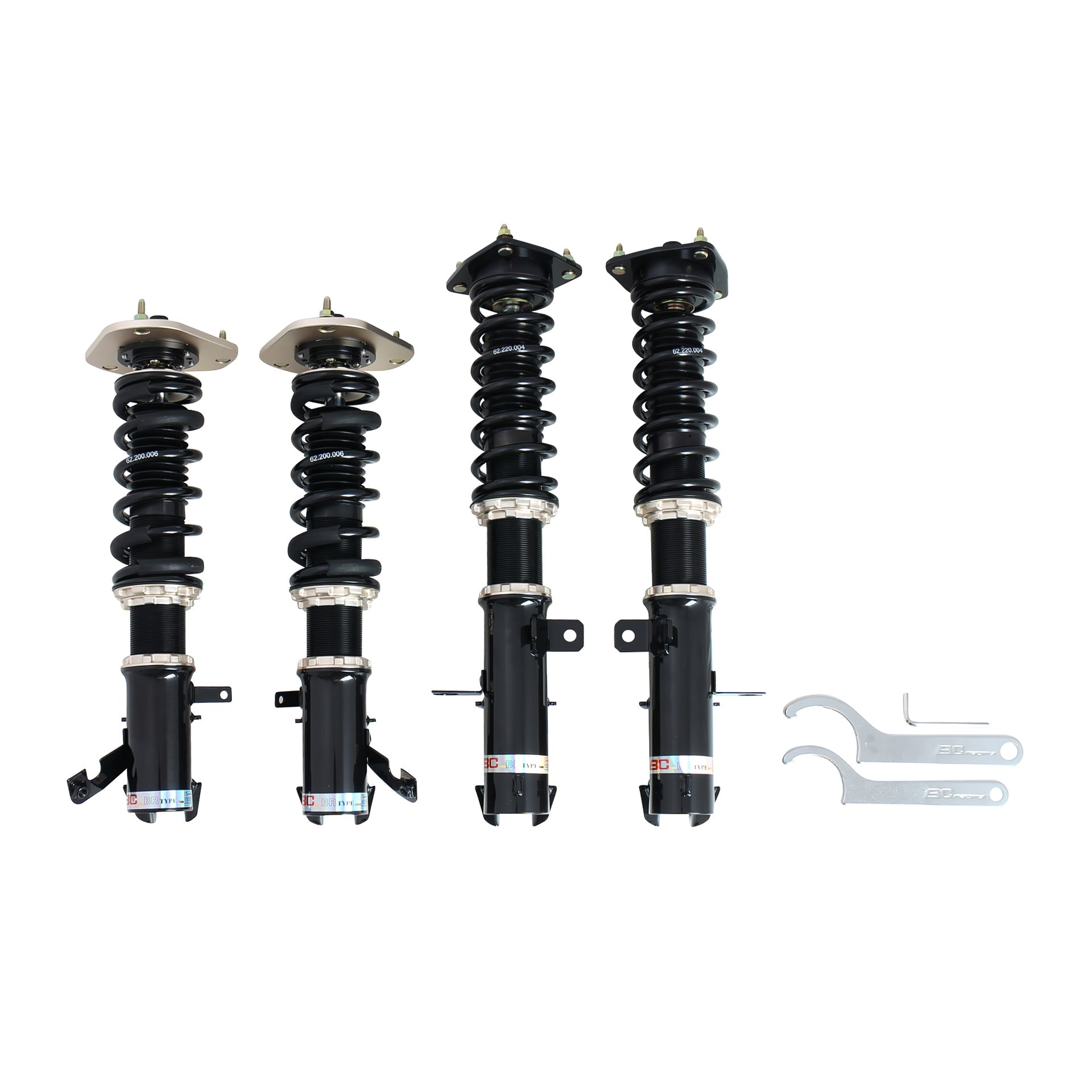 BC Racing Coilovers Toyota Corolla (1993-2002) w/ Front Camber Plates
