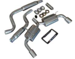 Top Speed Pro 1 Exhaust VW Golf GTi MK7 2.0T (2015-2016-2017) 3" Catba