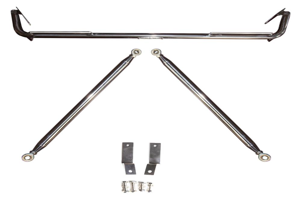 Cipher Seat Belt Harness Bar Dodge Charger (2011-2020) Polished or Bla