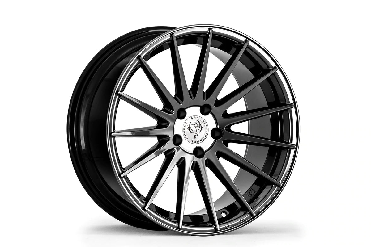 ARK ARK-225S Monoblock Cast Wheel (19X9.5 5X114.3 15ET) Hyper Silver