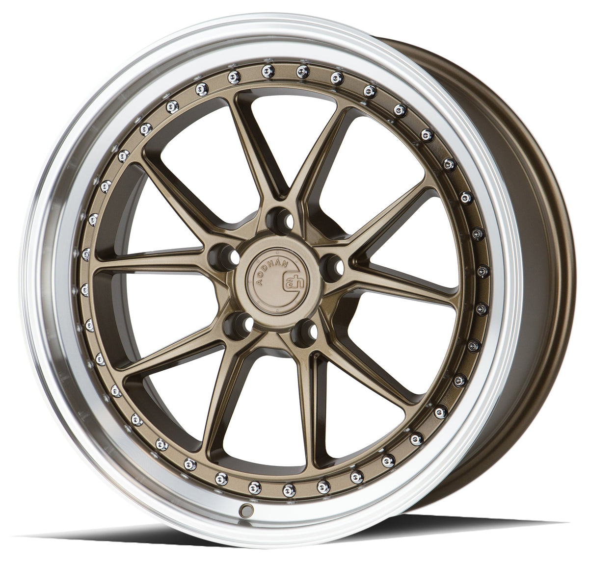 Aodhan DS08 Wheels (19x8.5 5x120 +35 Offset) Bronze / Black / Silver