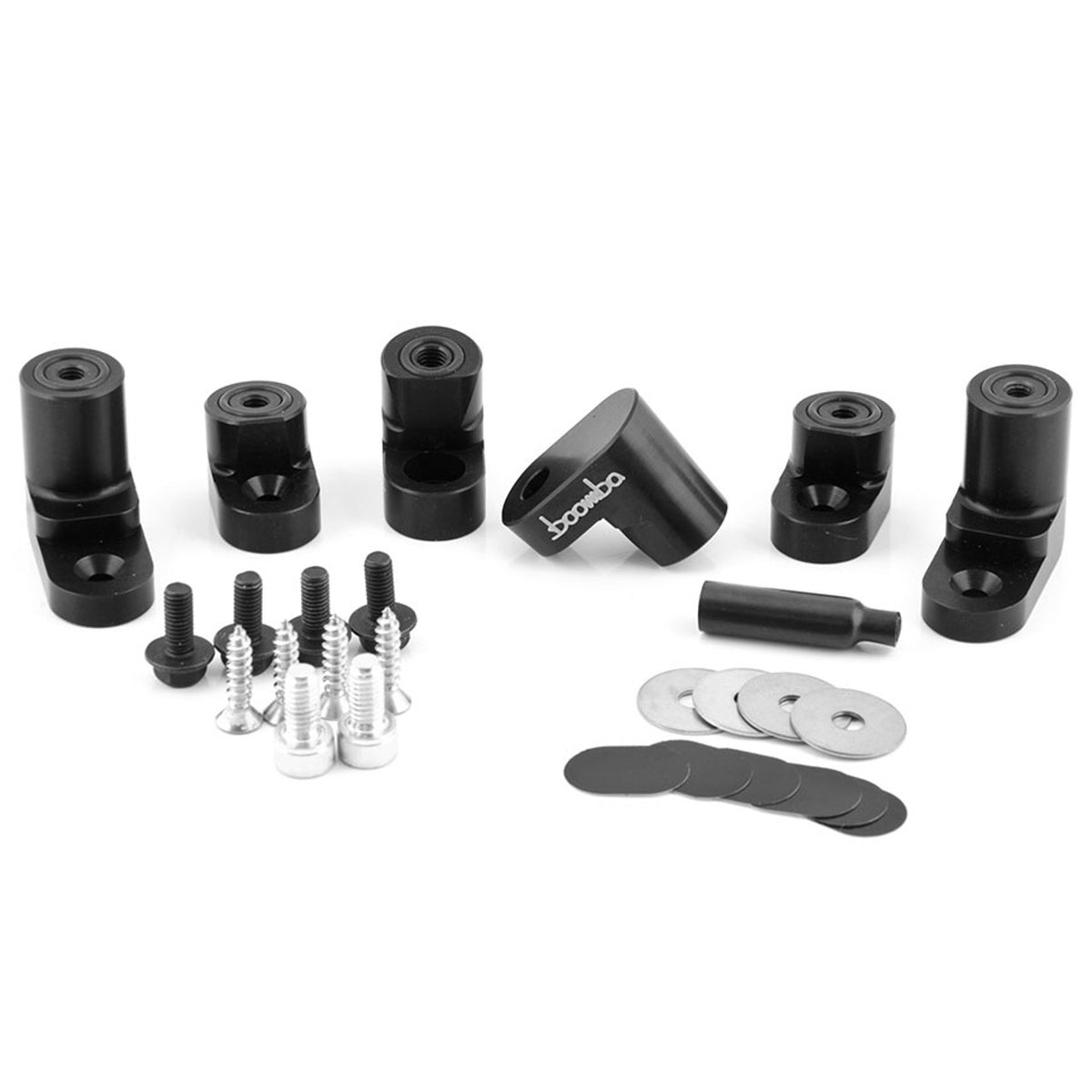 Boomba Racing Wing Risers Ford Fiesta ST (2014-2019) Anodized or Alumi