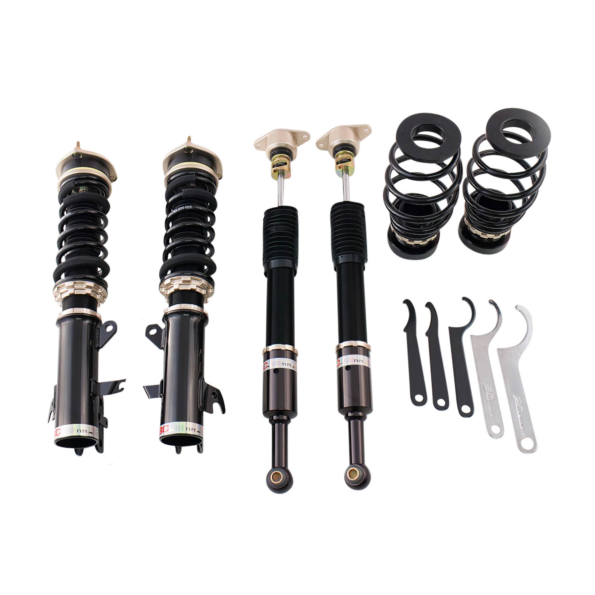 BC Racing Coilovers Ford Fiesta & Fiesta ST (2011-2019) w/ Front Cambe ...