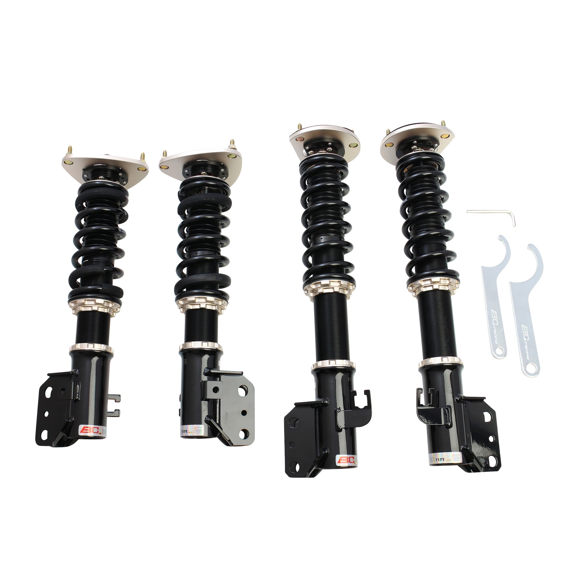 BC Racing Coilovers Subaru Impreza WRX (97-01) w/ Front Camber Plates ...
