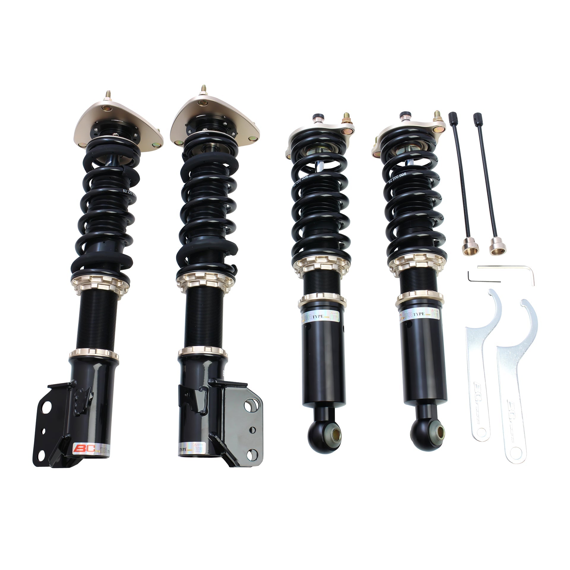 BC Racing Coilovers Subaru Outback (2000-2004) w/ Front Camber Plates