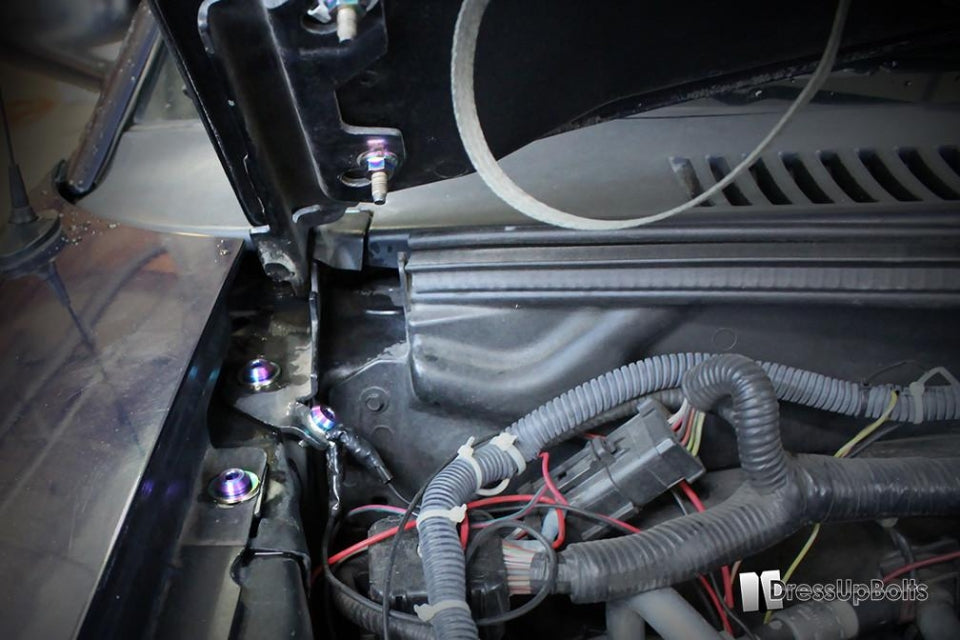 Dress Up Bolts Ford Mustang (1999-2004) Titanium Full Engine Bay Kit