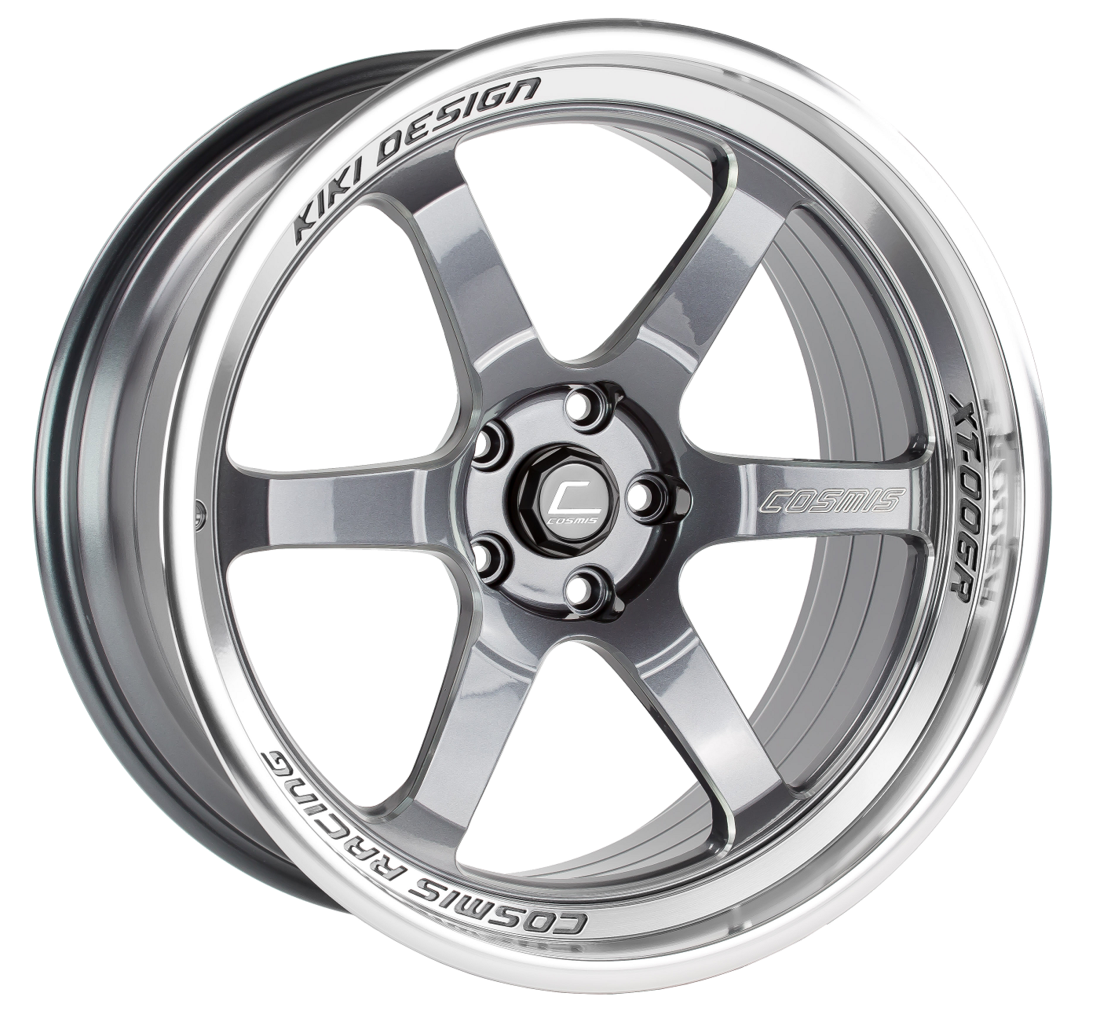 Cosmis Racing XT-006R Wheels (20x9.5) [Gunmetal w/ Machined Lip +10mm