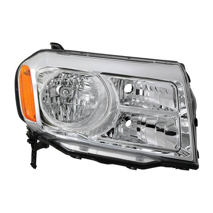 Xtune Headlights Honda Pilot (12-15 ) [Halogen Only / OEM Style] Chrom