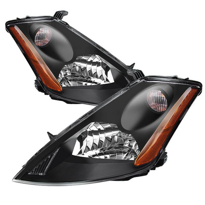 Xtune Crystal Headlights Nissan Murano (03-07) Chrome or Black w/ Ambe