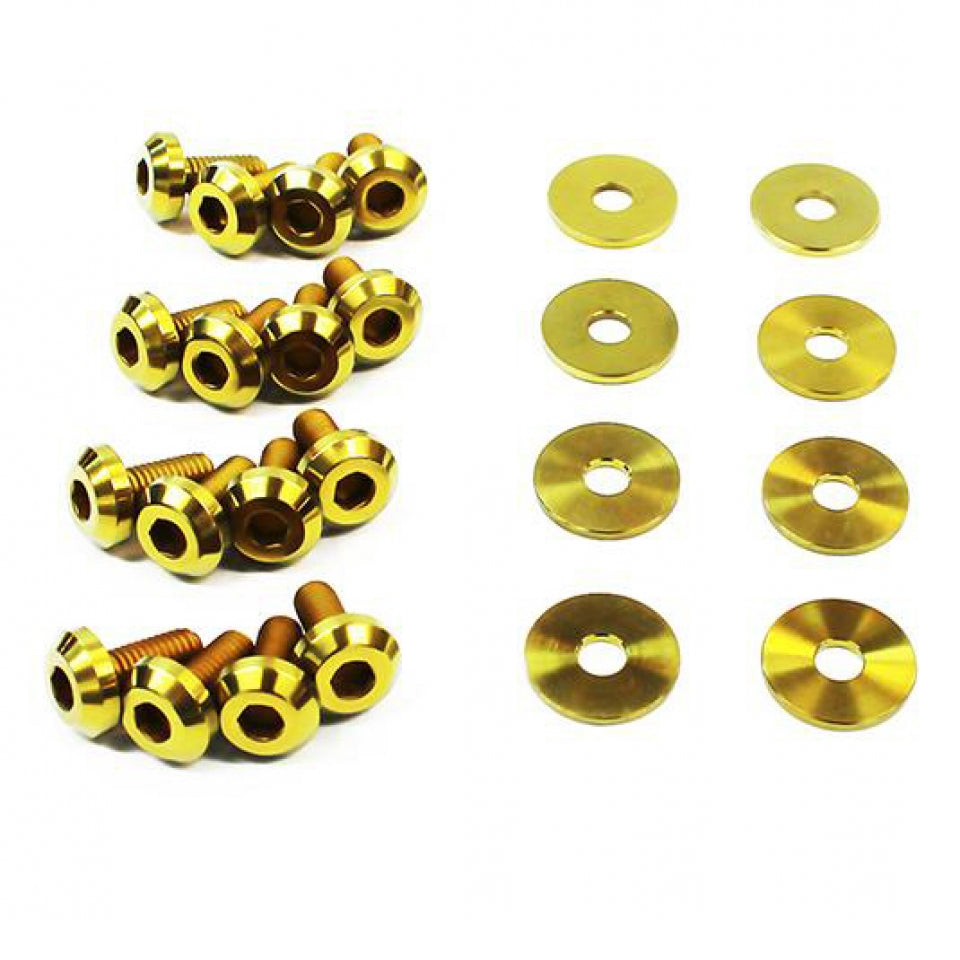 Dress Up Bolts Acura Integra DA (1989-1993) Titanium Partial Engine Ba ...