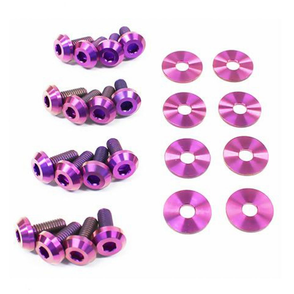 Dress Up Bolts Acura Integra DA (1989-1993) Titanium Partial Engine Ba