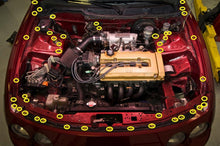 Dress Up Bolts Acura Integra DC (1994-2001) Titanium Full Engine Bay K