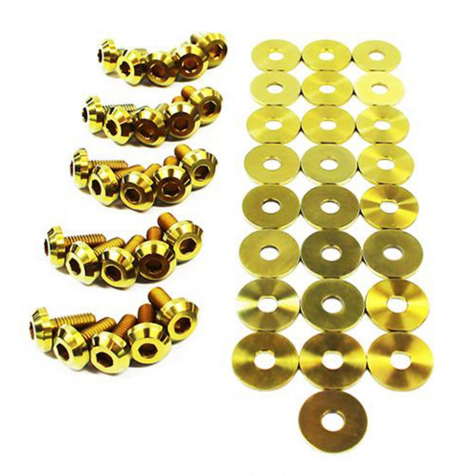 Dress Up Bolts Acura Integra DC (1994-2001) Titanium Partial Engine Ba ...