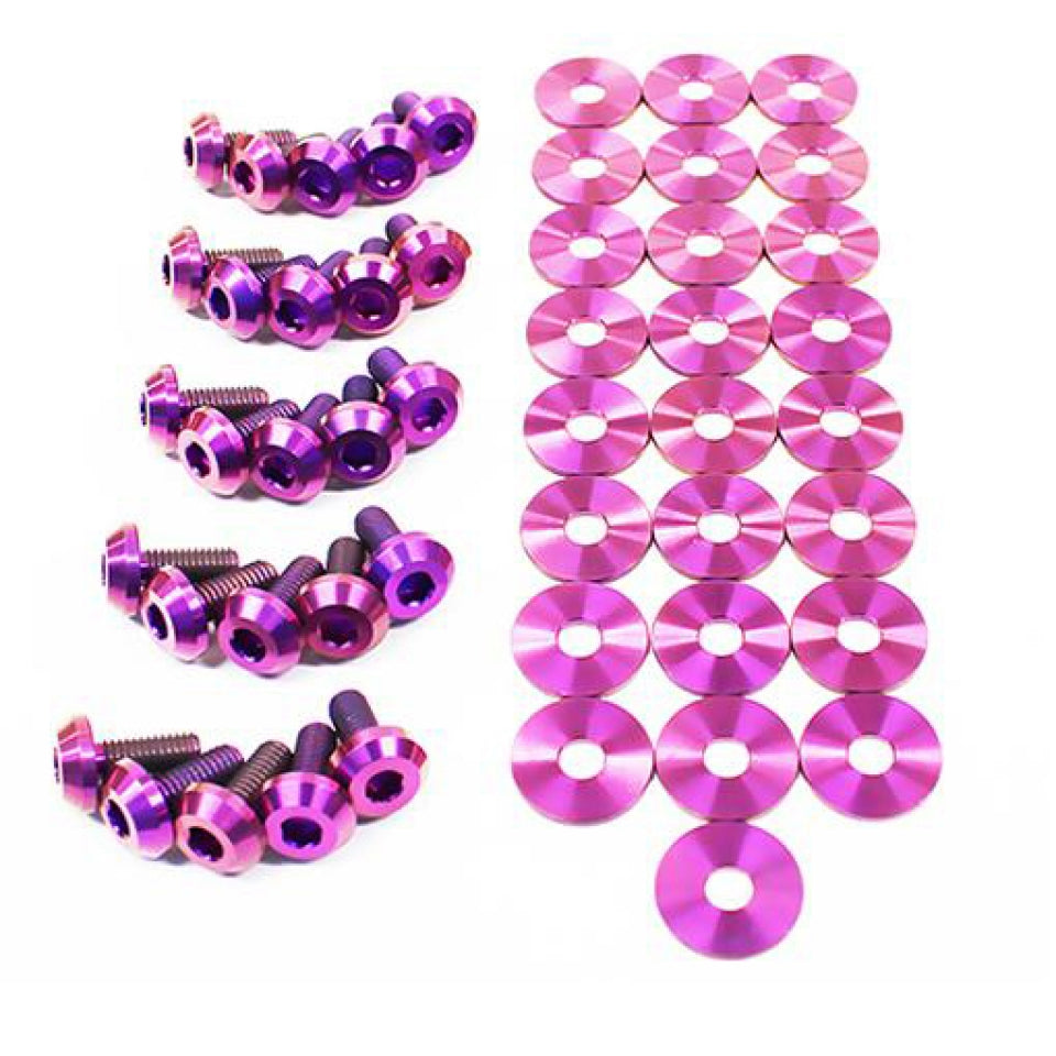 Dress Up Bolts Acura Integra DC (1994-2001) Titanium Partial Engine Ba