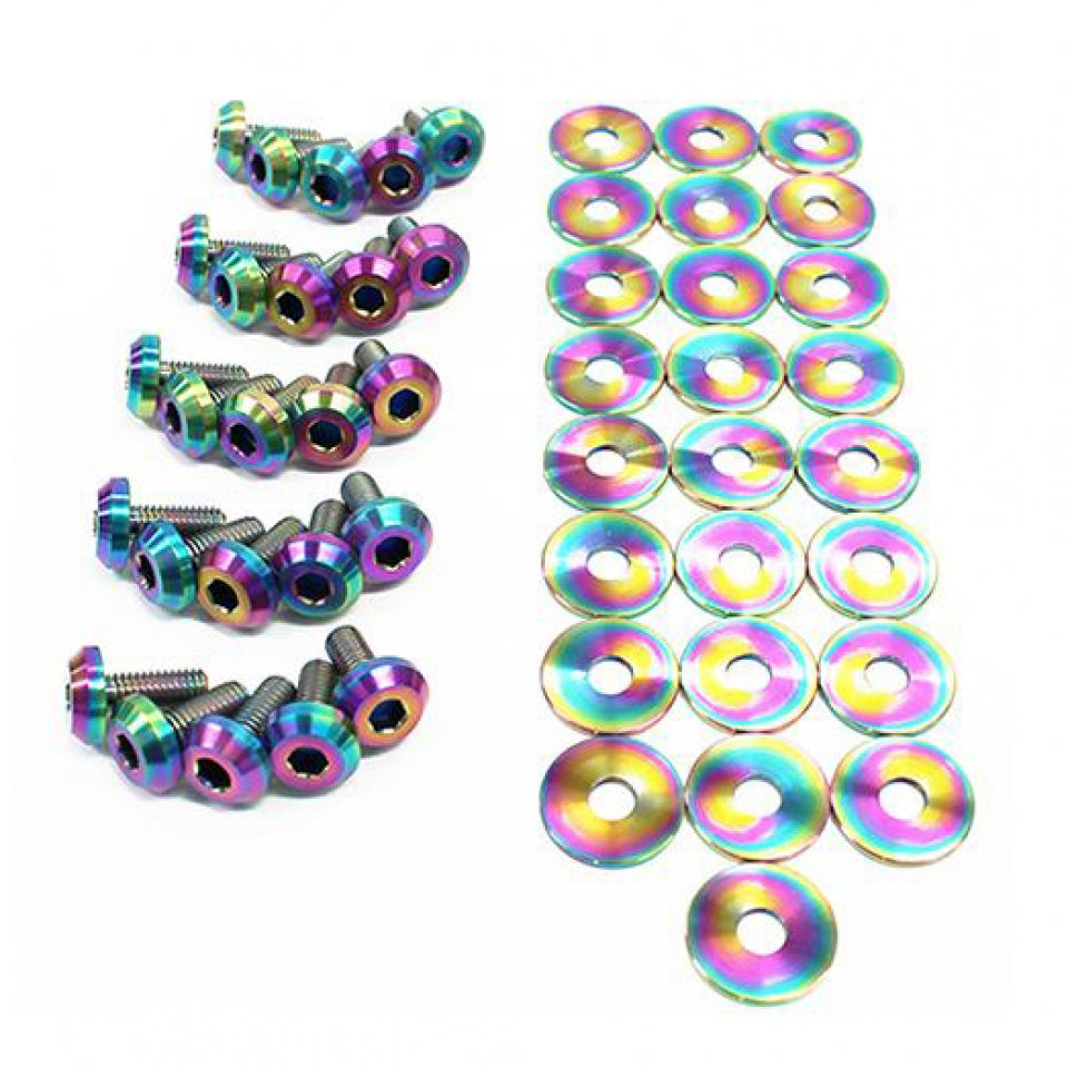 Dress Up Bolts Acura Integra DC (1994-2001) Titanium Partial Engine Ba