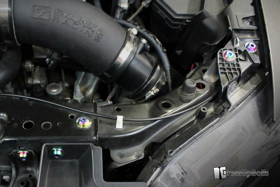 Dress Up Bolts Honda Civic (2012-2015) Titanium Full Engine Bay Kit