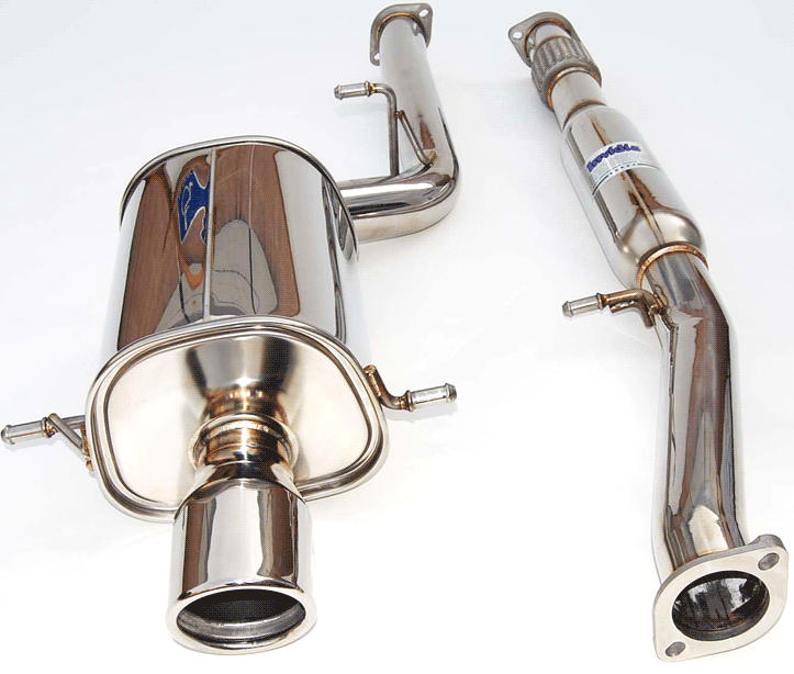 Invidia Q300 Exhaust Subaru WRX & STi (2002-2007) 3" Catback HS02SW1G3 ...