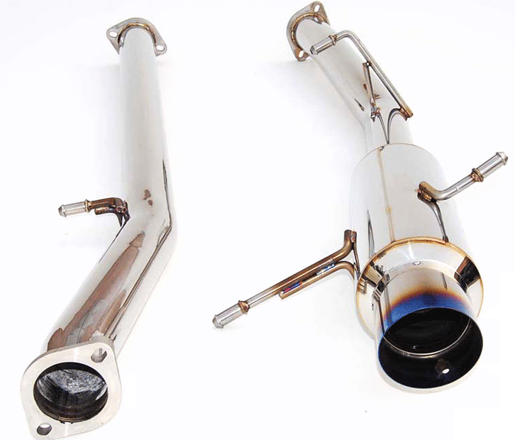 Invidia N1 Exhaust Subaru WRX & STi (02-07) No Resonator w/ Titanium T