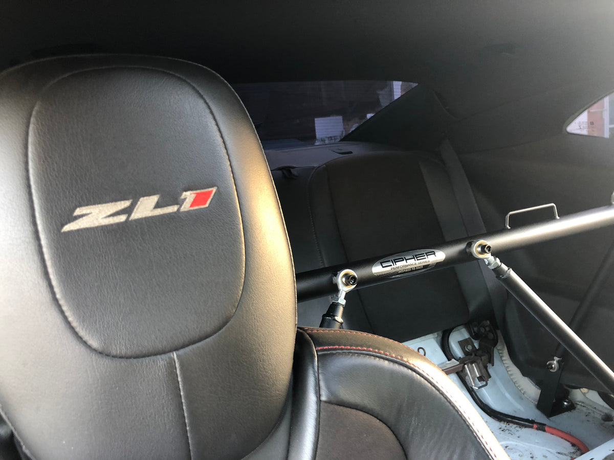 Cipher Seat Belt Harness Bar Chevy Camaro (2010-2015) Competition Seri