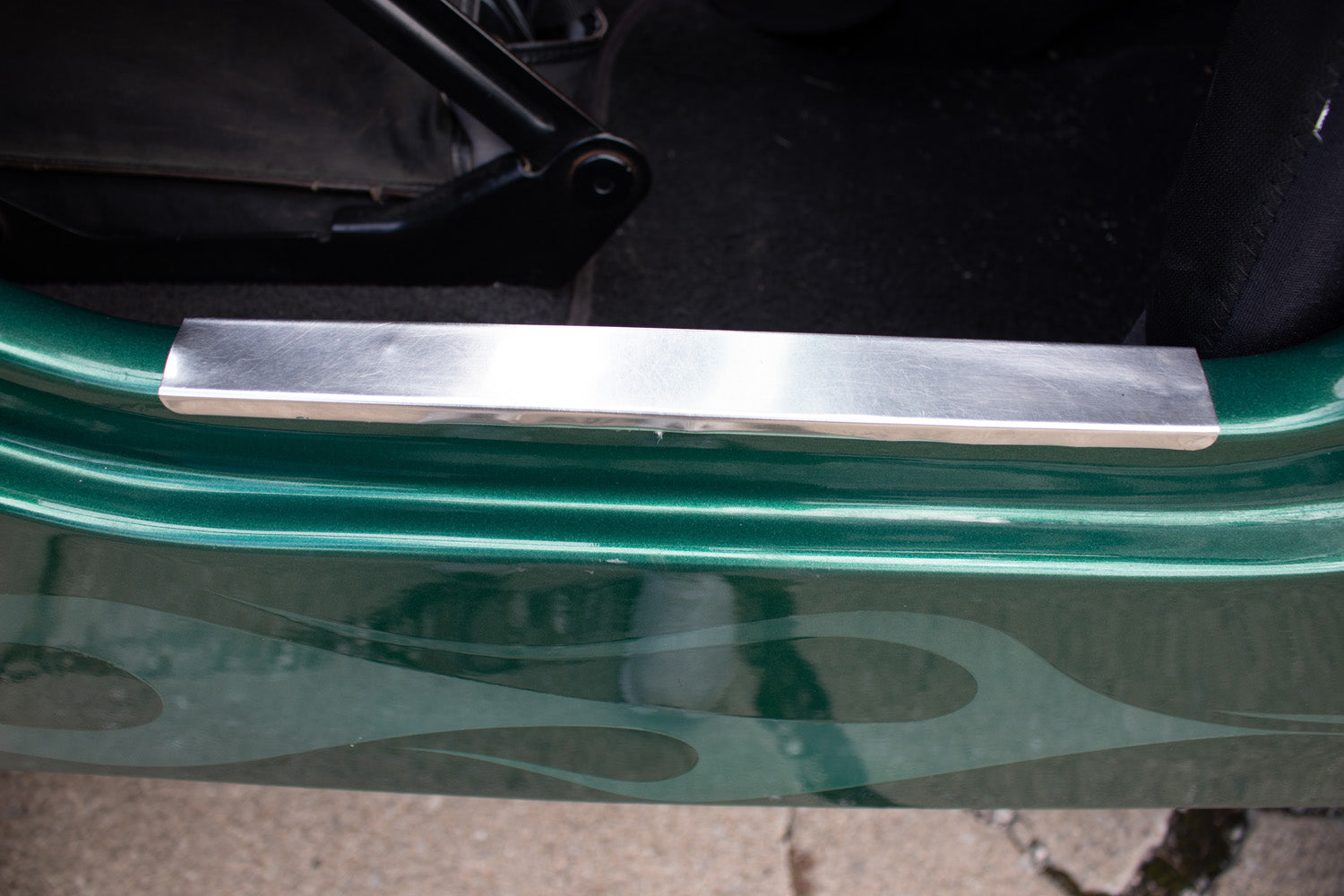 Kentrol Entry Guards Jeep CJ7/Wrangler YJ (1976-1995) Polished or Blac