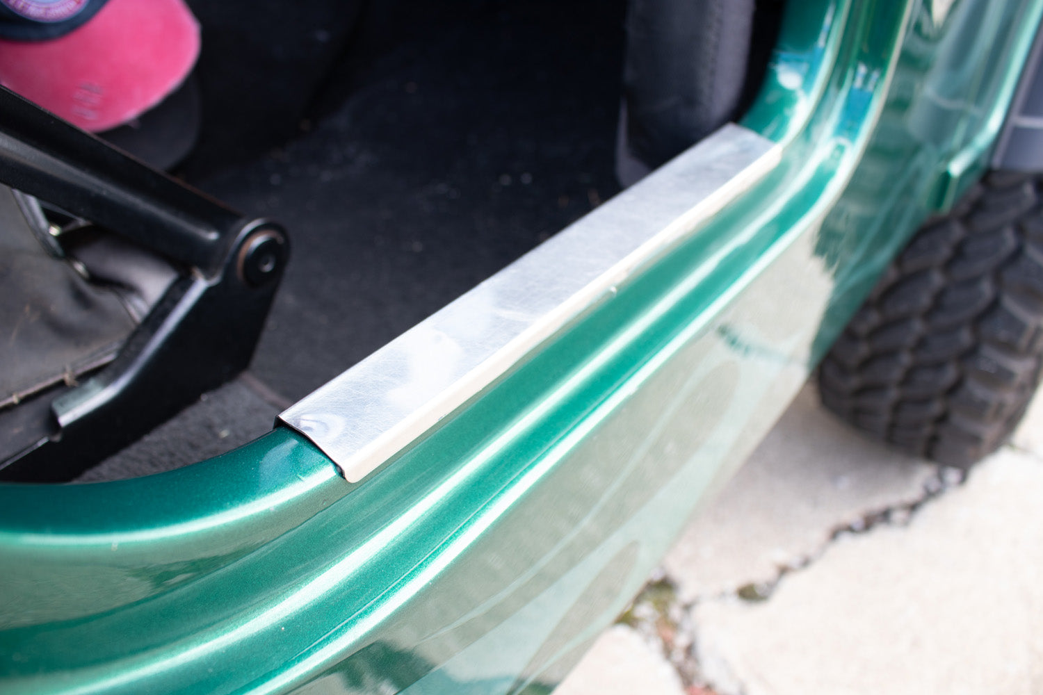 Kentrol Entry Guards Jeep CJ7/Wrangler YJ (1976-1995) Polished or Blac