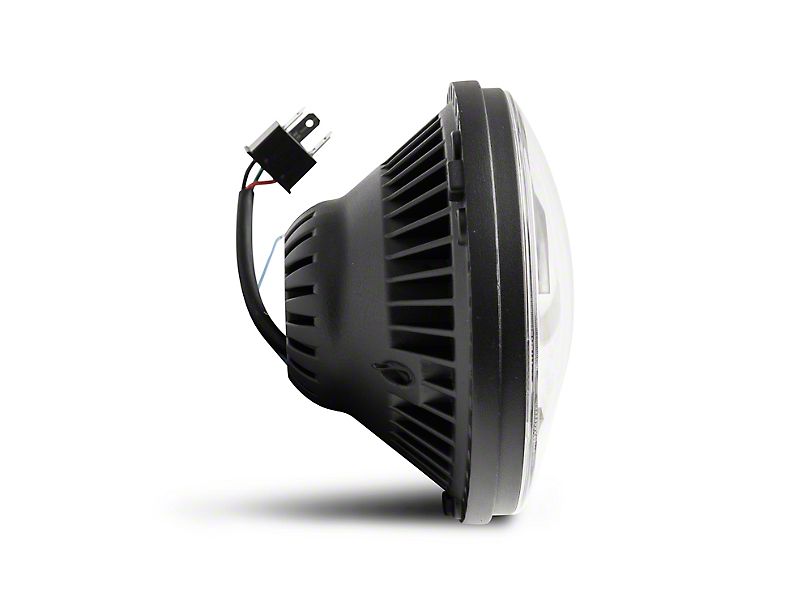 Raxiom LED Headlights Jeep Wrangler JK (07-18) [Axial Series 7" w/ LED