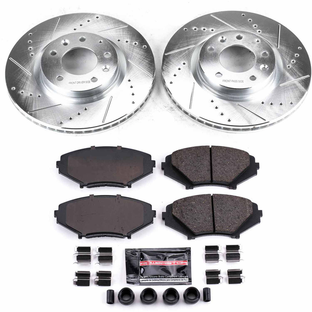 PowerStop Z23 Evolution Sport Brake Kits Mazda RX-8 [w/o Sport Suspens