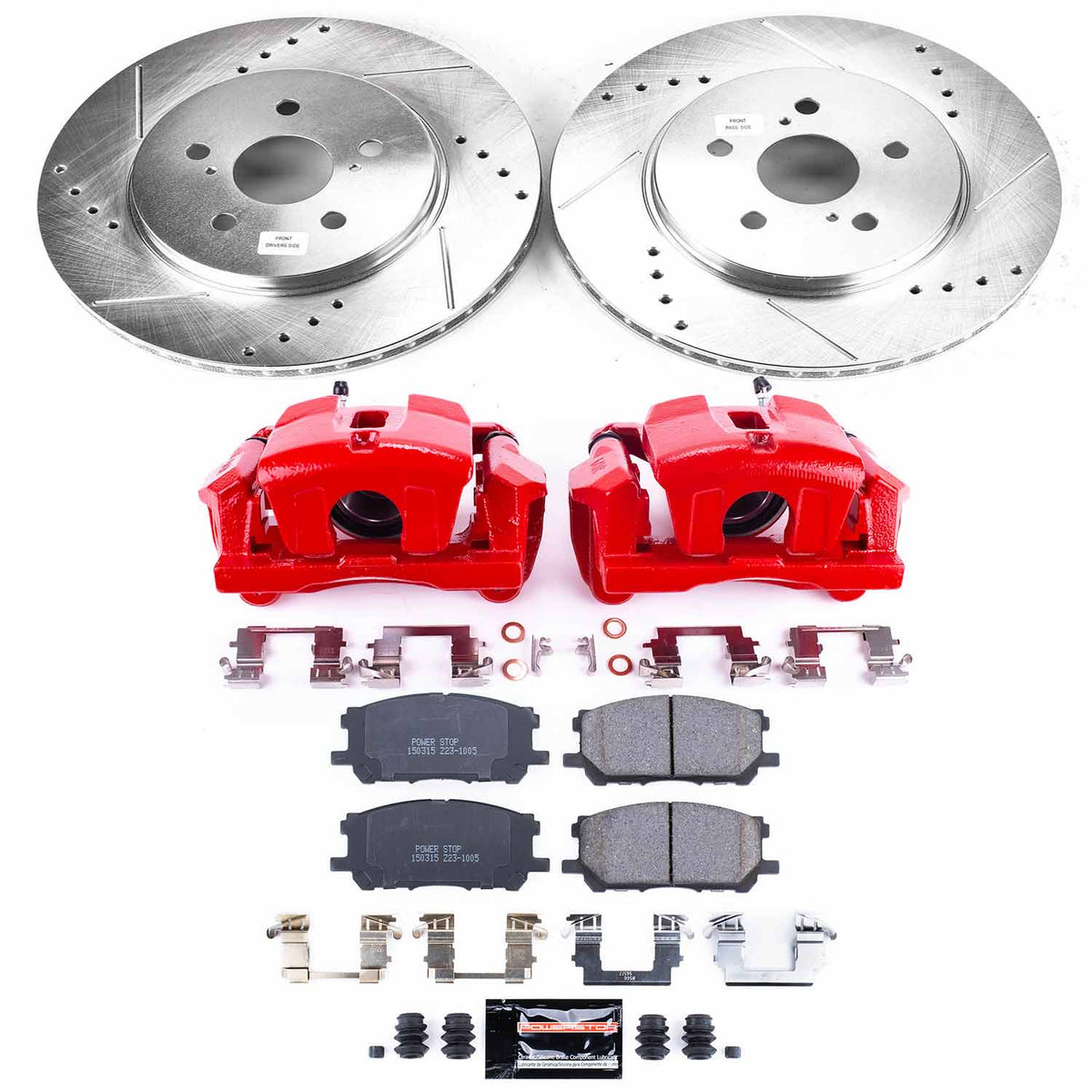 PowerStop Z23 Evolution Sport Brake Kits Lexus RX400h (07-08) Front or
