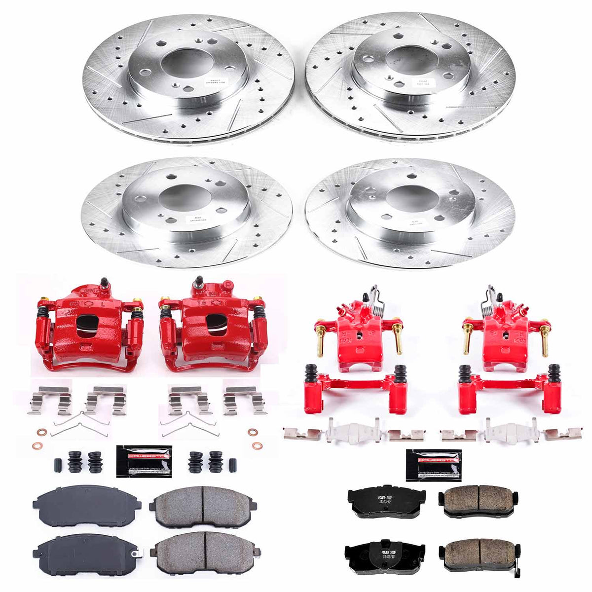 PowerStop Z23 Evolution Sport Brake Kits Nissan Maxima (1995-1999) Fro