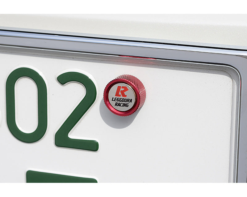 Project Kics Number Plate Lock Bolt Set [Leggdura Racing] Red / Blue