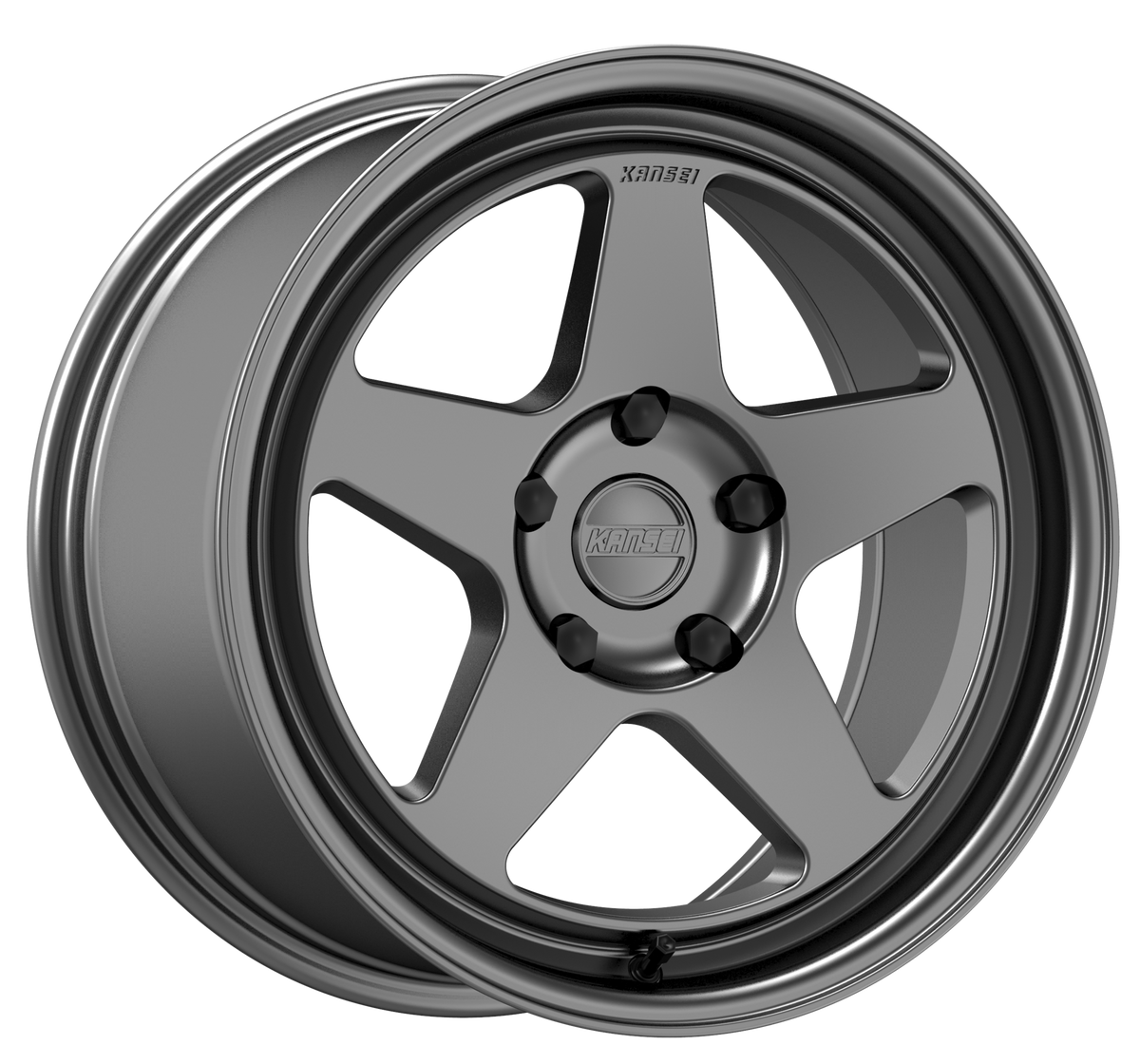 Kansei KNP (18x9.5) [Gloss Gunmetal +22mm Offset] 5X114.3