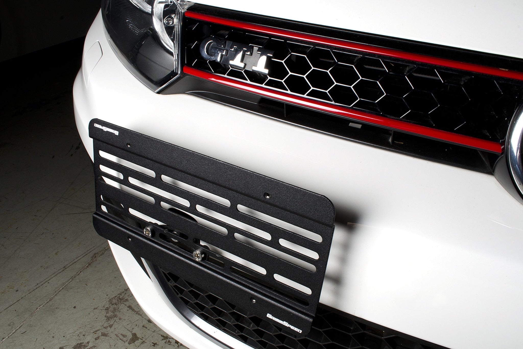 GrimmSpeed License Plate Relocation Kit VW Golf/GTI MK6 - 094071 ...
