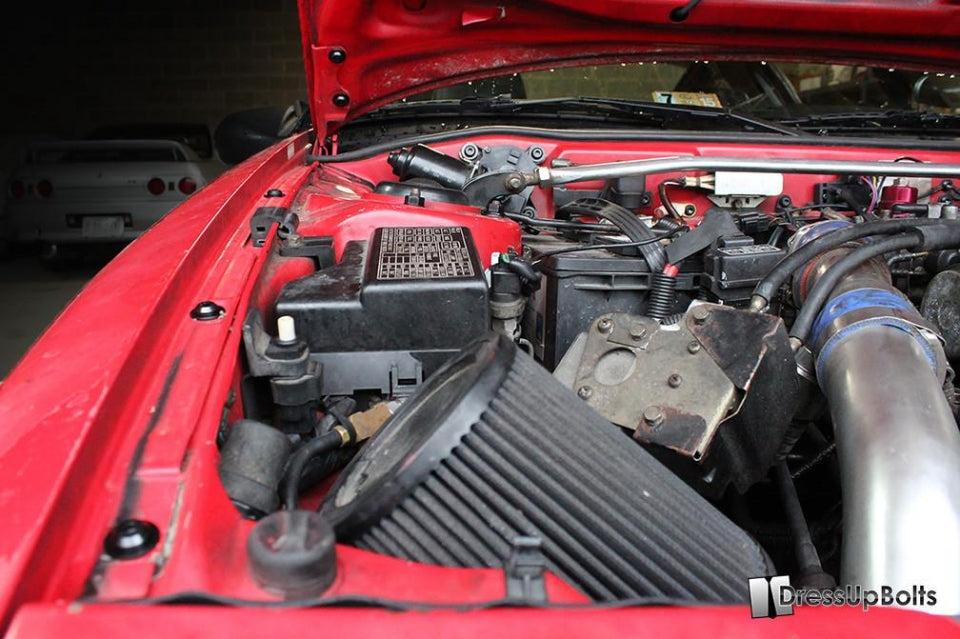 Dress Up Bolts Mitsubishi 1G Eclipse (1990-1994) Titanium Full Engine