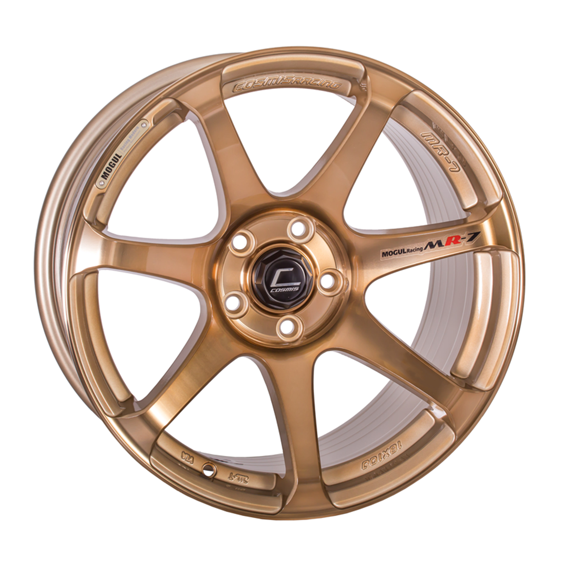 Cosmis Racing MR7 Wheels (18x9) [Hyper Bronze +25mm Offset] 5x114.3 ...