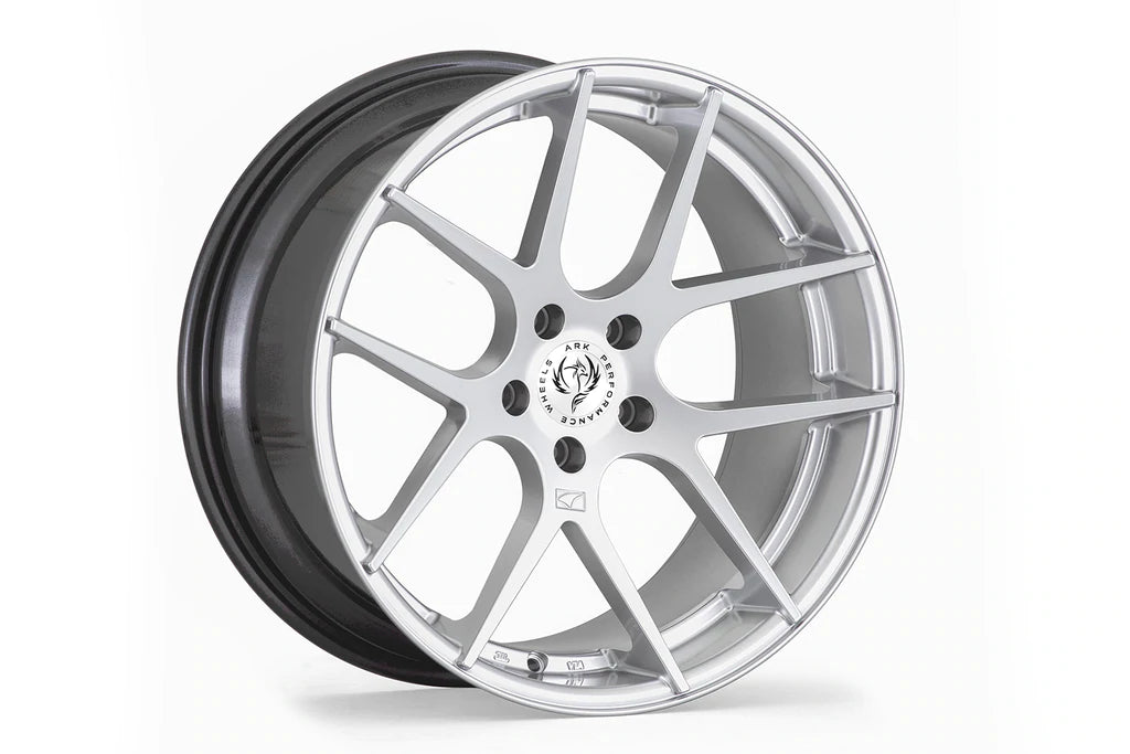 ARK ARK-287L Monoblock Cast Wheel (19X9.5 5X114.3 25ET) Hyper Silver