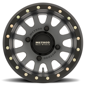 Method Race Wheels 401 UTV Beadlock (15x7.0 +13 Offset 4x136) Matte Bl ...