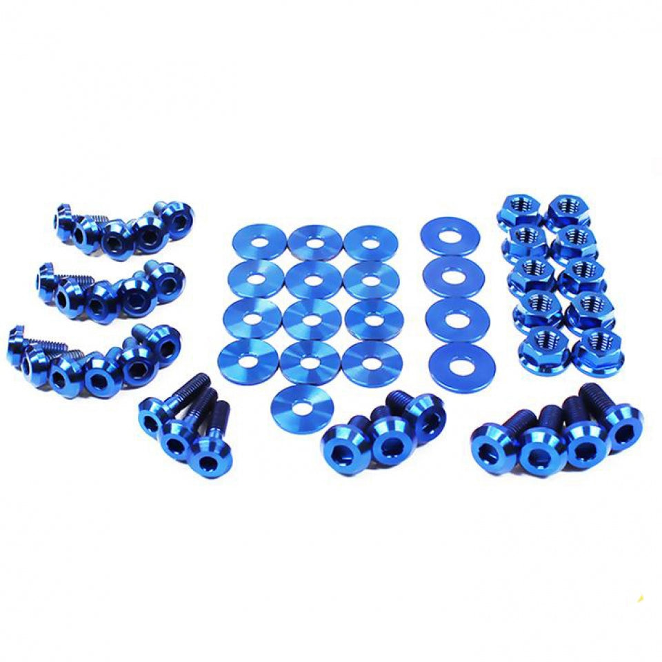 Dress Up Bolts Infiniti G35 Coupe / Sedan VQ (03-07) Titanium Full Eng