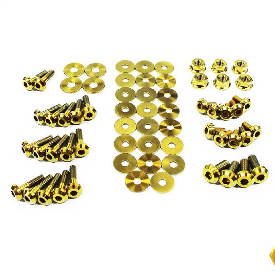 Dress Up Bolts Infiniti G37 (08-13) Titanium Full Engine Bay Kit